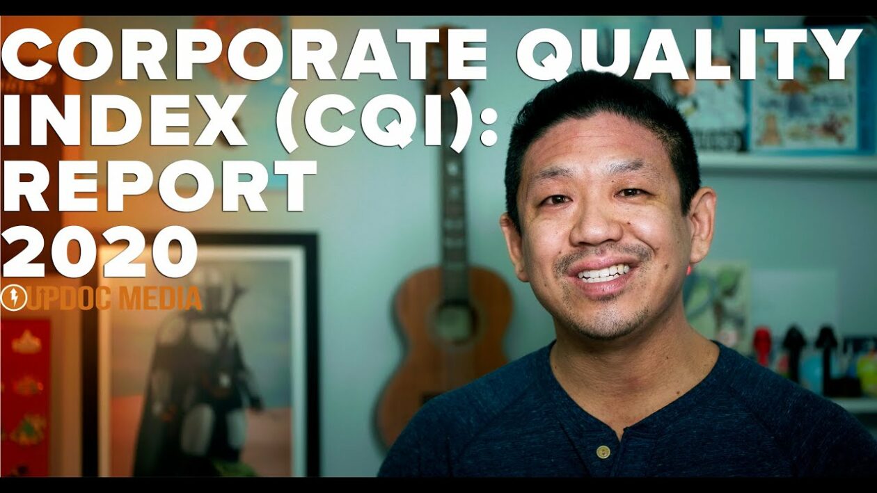 The Corporate Quality Index (CQI) 2020 Report | Must Watch for Physical ...