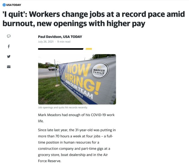 The Corporate Quality Index (CQI) - Summer 2021 Report - UpDoc Media